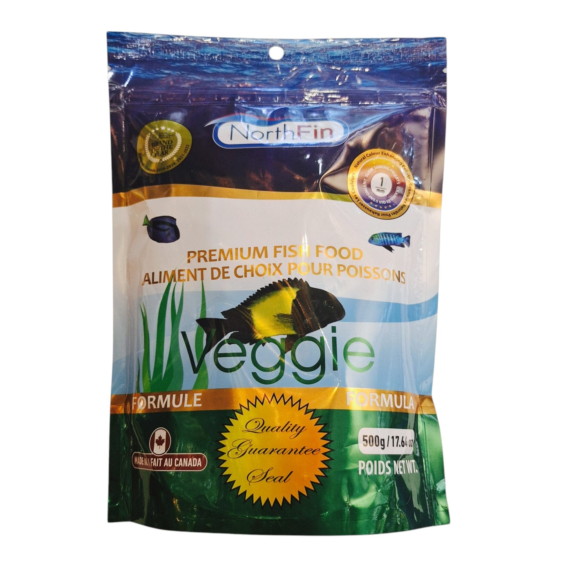 נורתפין ווג'י Northfin Veggie Formula - Aquascape